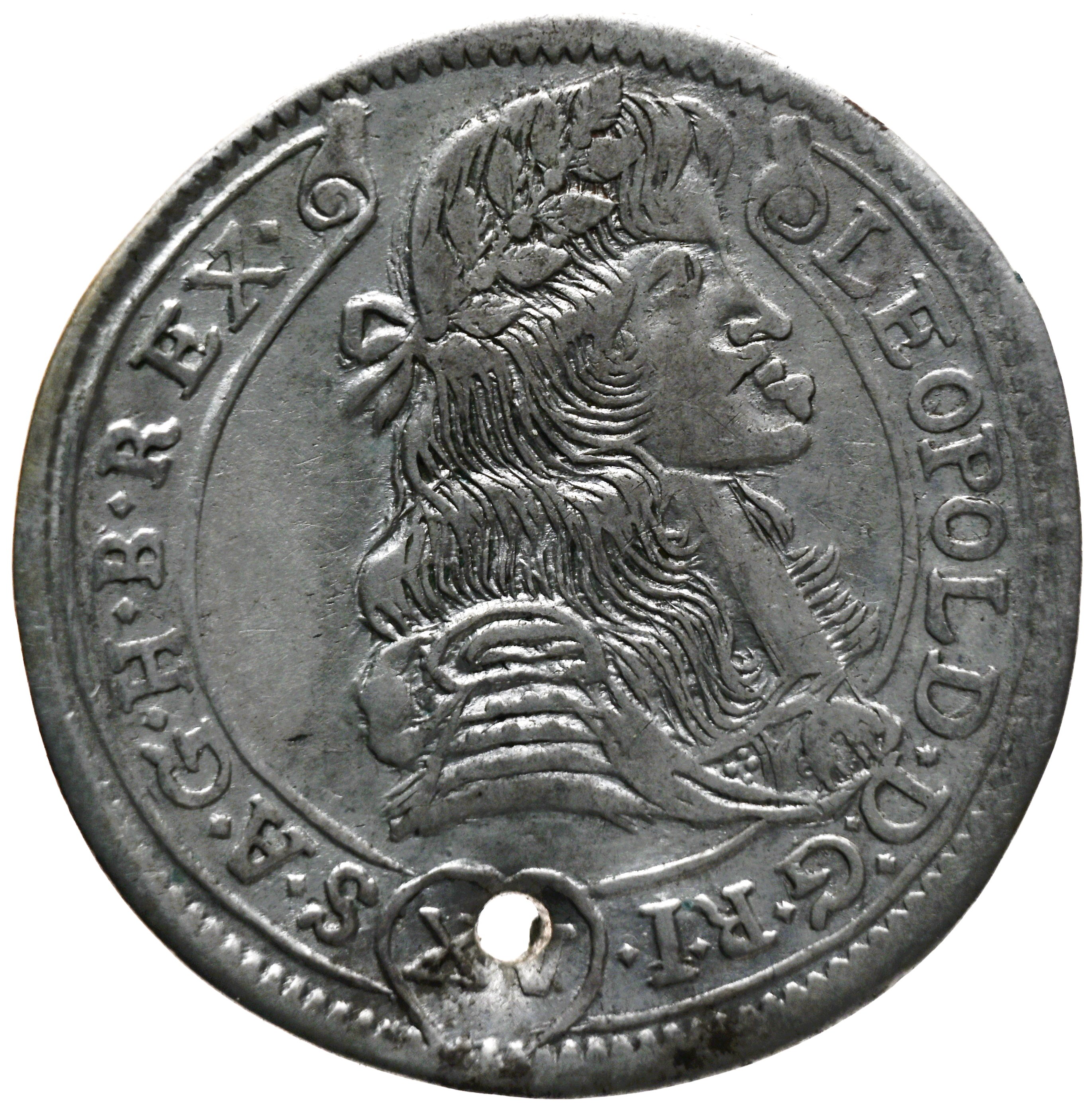 Leopold I. XV. Krejcar 1681 KB - Aukcja internetowa / Licytacja online ...