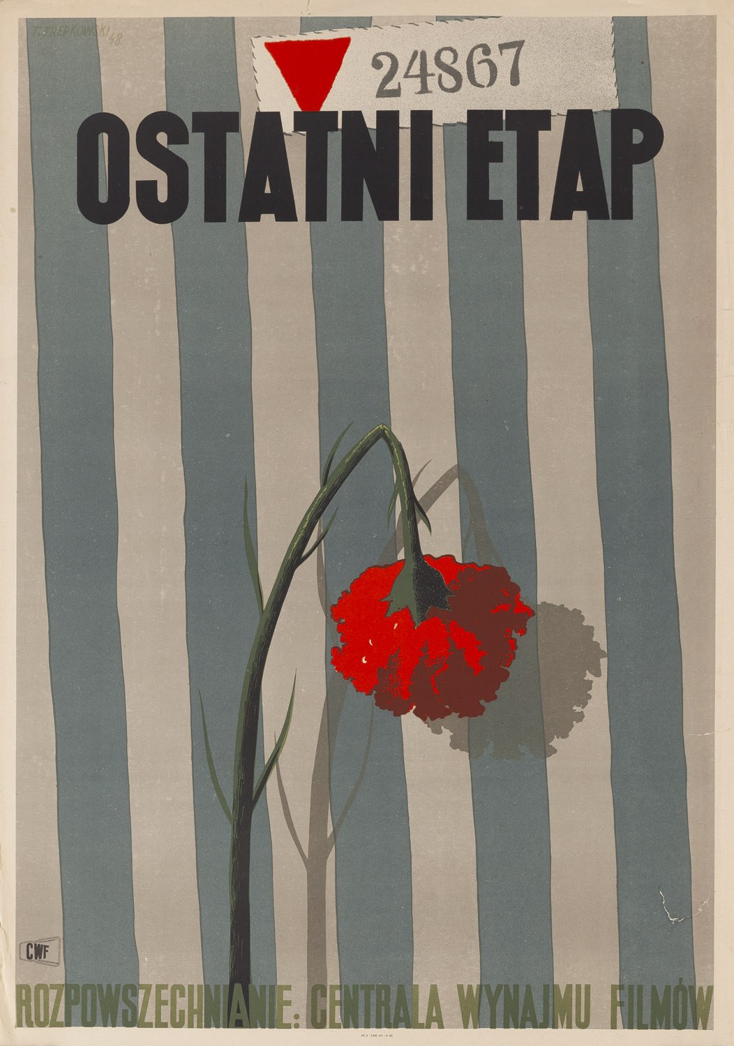 Tadeusz Trepkowski (1914 Warszawa - 1954 Warszawa), Plakat do filmu ...