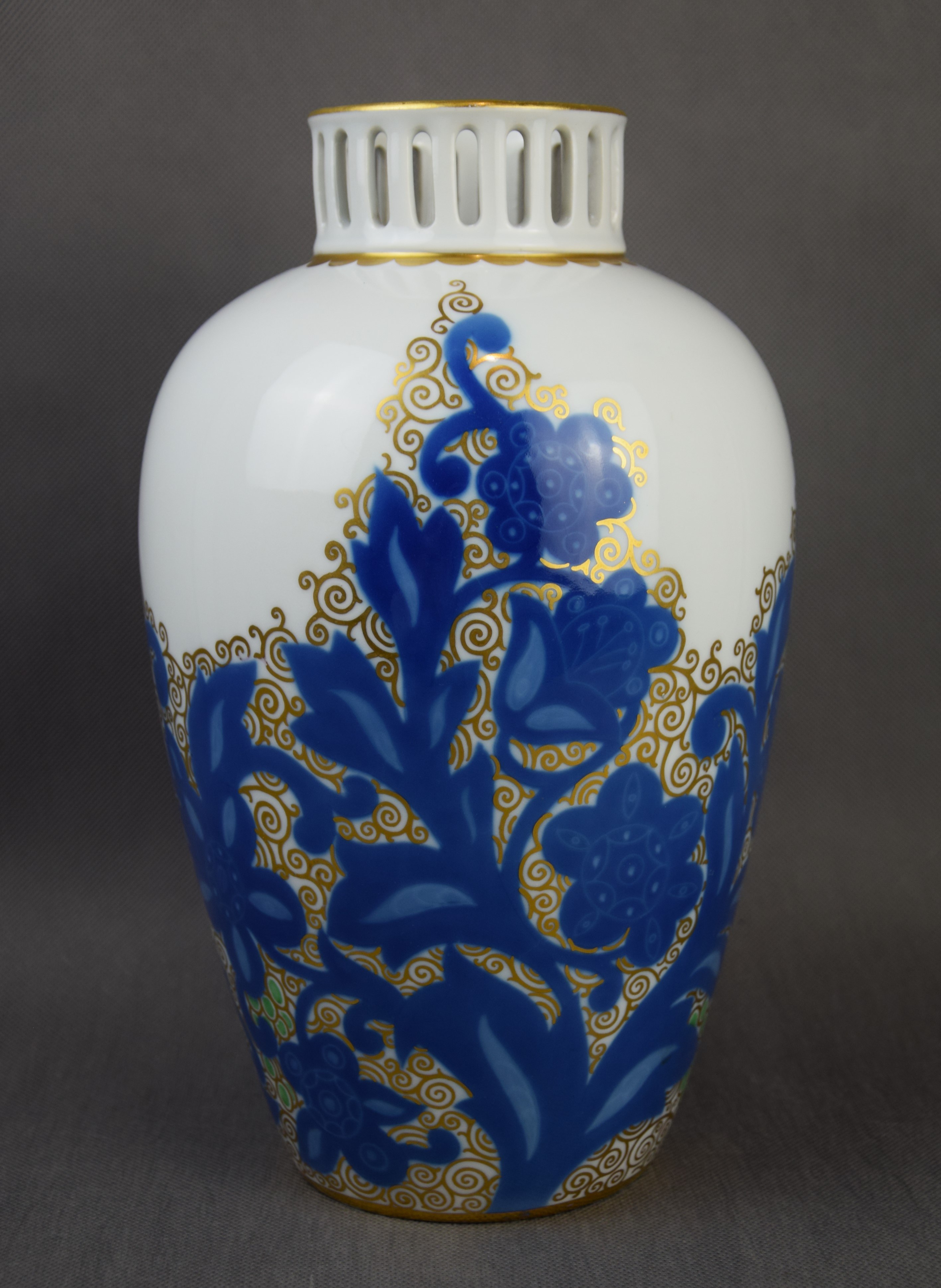 Wazon Art Deco, proj. J. V. Guldbrandsen, Rosenthal, lata 20-te ...