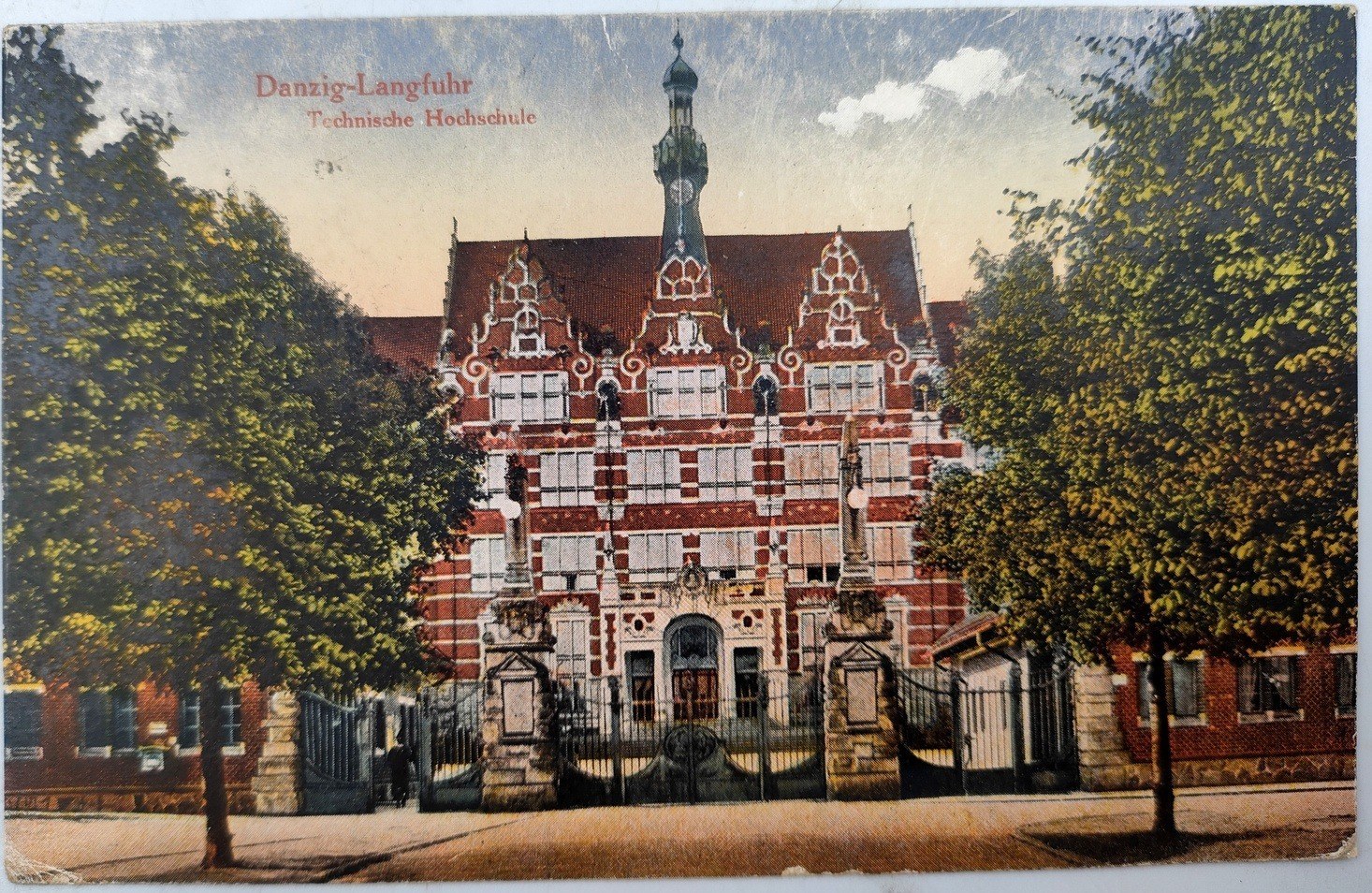 Gdańsk - Danzig - Langfuhr , Technische Hochschule - Gdańsk, Wrzeszcz ...