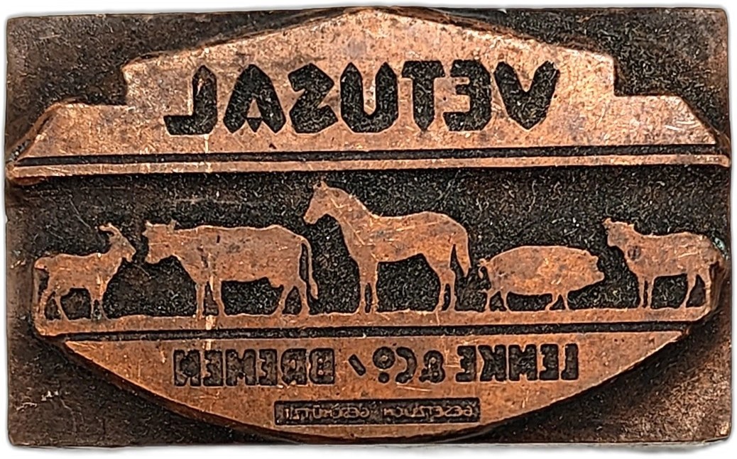 Printing matrix / printing piston / stamp - Vetuzal [ printing ...