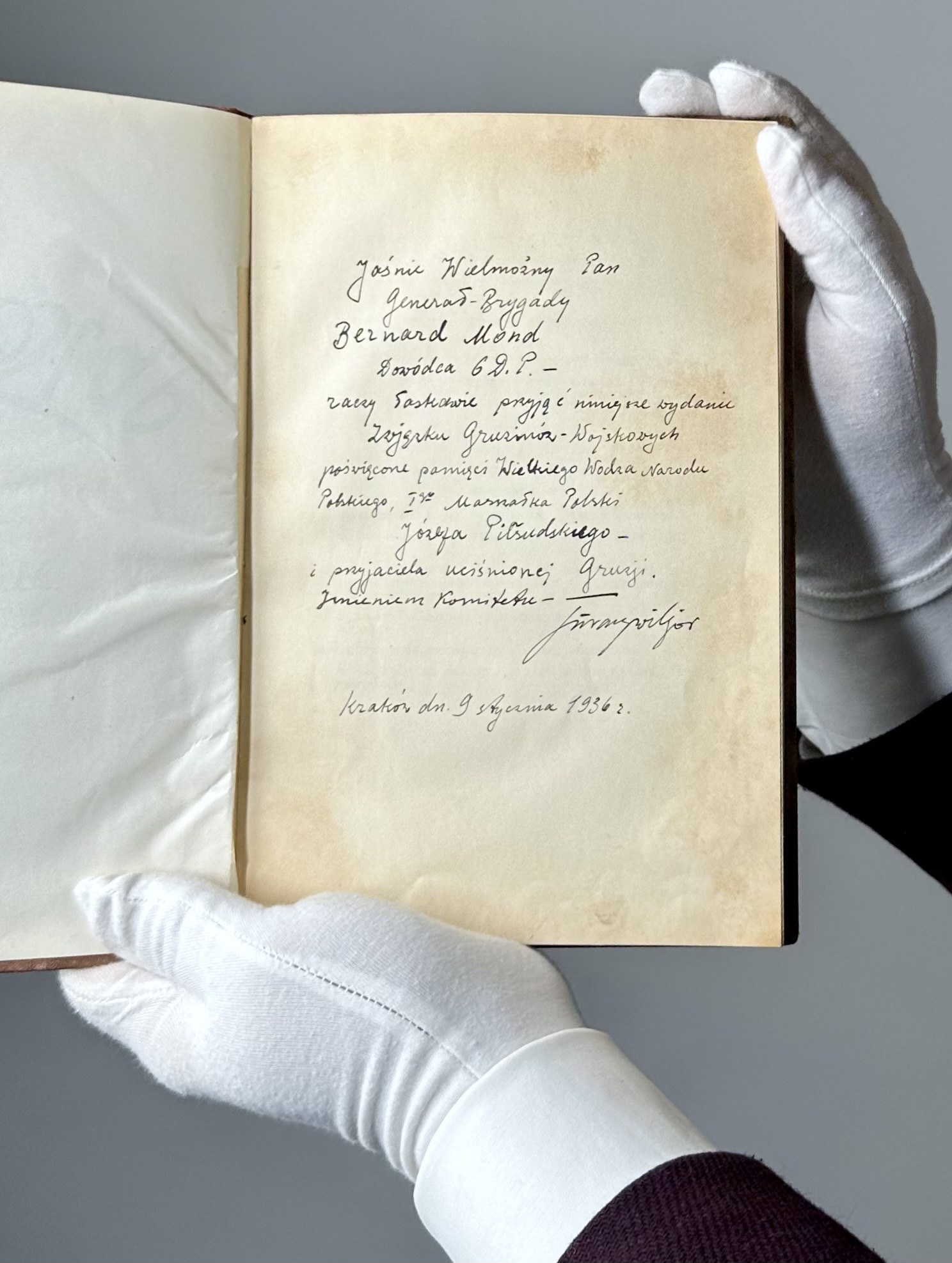 [PIŁSUDSKI Józef, Mond Bernard] "Rok 1920" Józefa Piłsudskiego w jęz ...