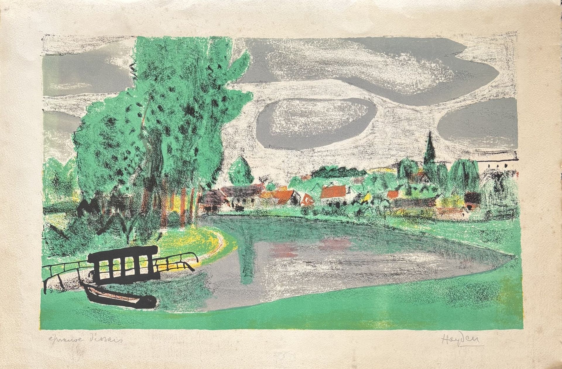Henry Hayden (1883-1970), Rural Landscape, ca. 1955-1965 - Online ...