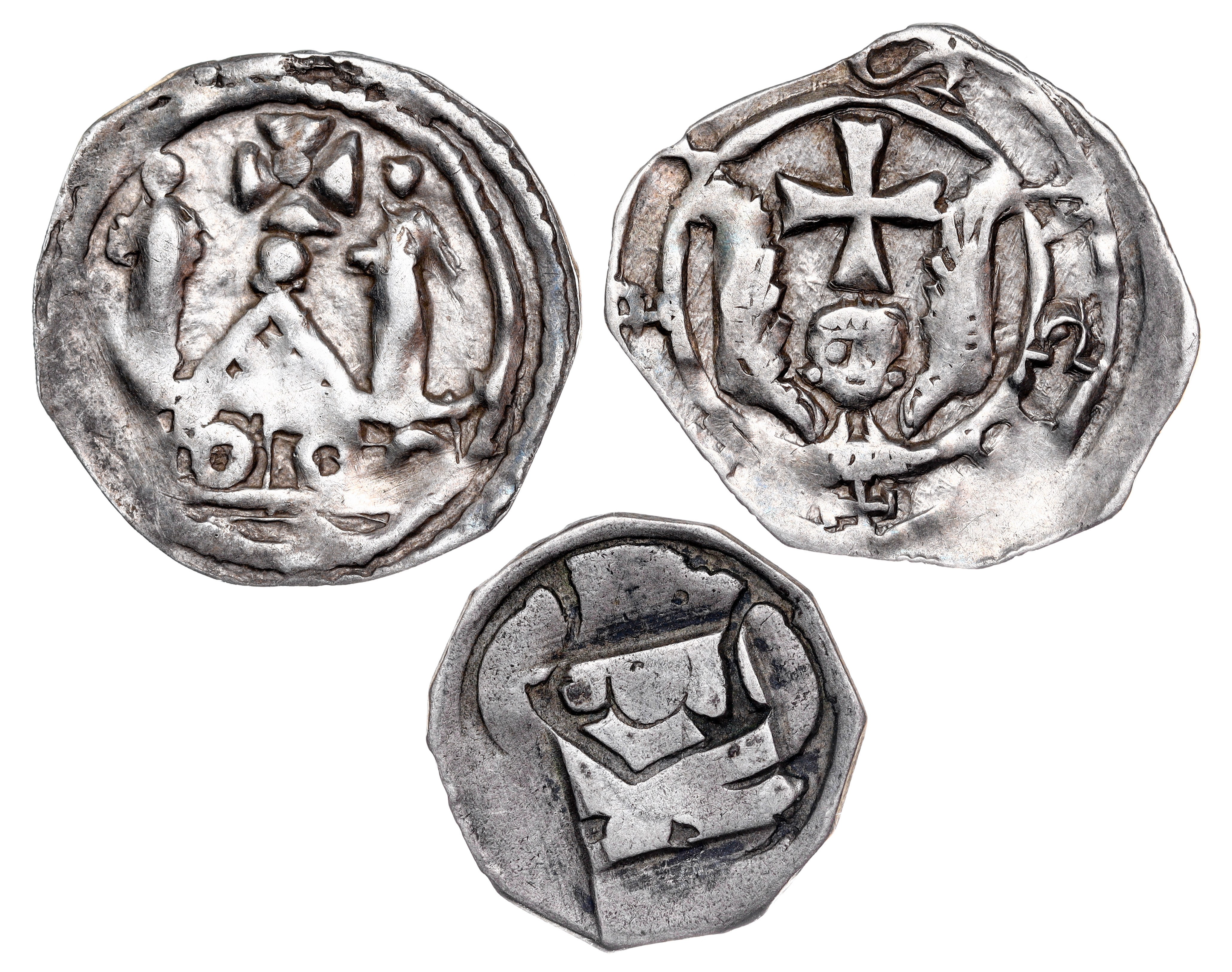 Friesach Pfennig I Friesacher Pfennige LOT - 3 szt. - Aukcja ...