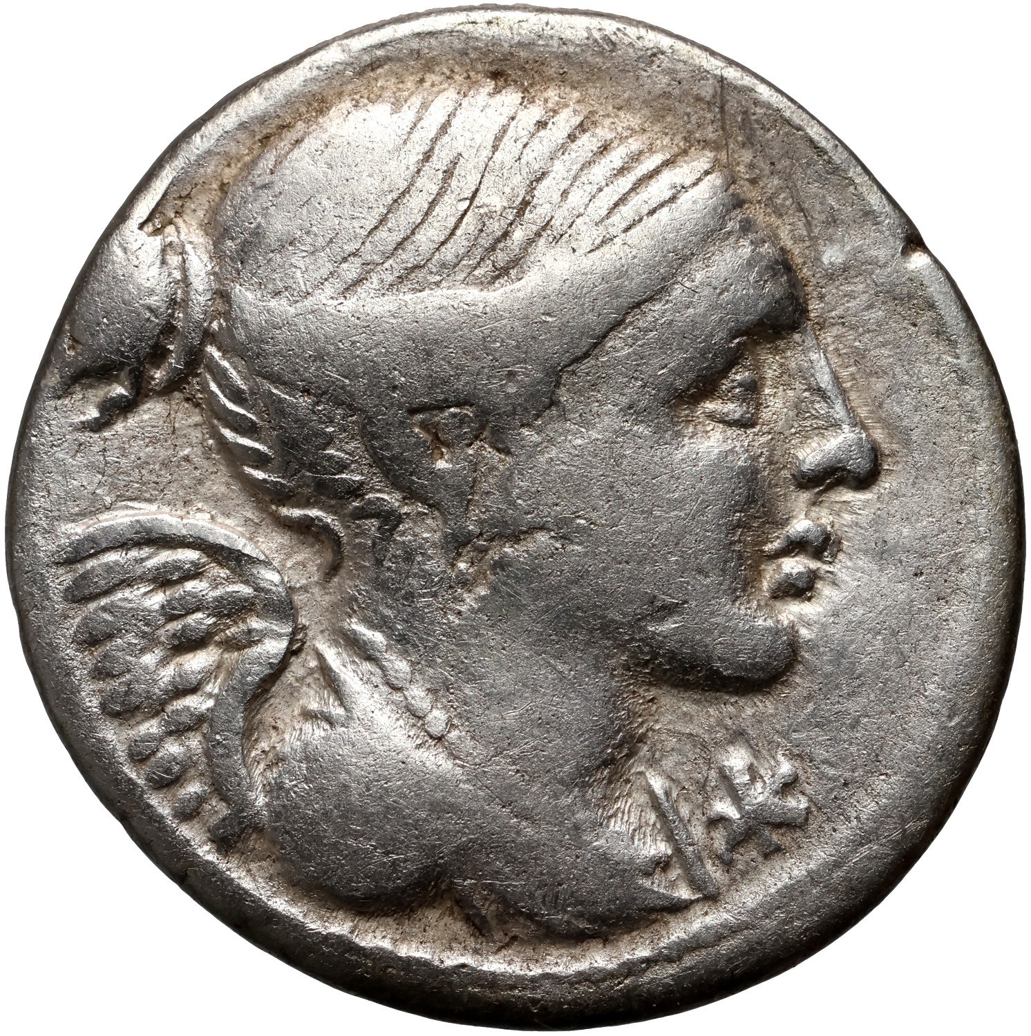 Republika Rzymska, L. Valerius Flaccus 108-107 p.n.e., denar, Rzym ...
