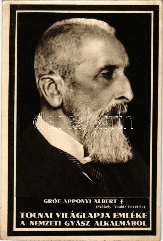 Gróf Apponyi Albert, Európa legnagyobb államférfija, legnagyobb és ...