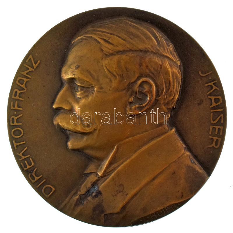 Ausztria Ludwig Hujer (1872-1968) 1912. "DIREKTOR FRANZ J KAISER ...