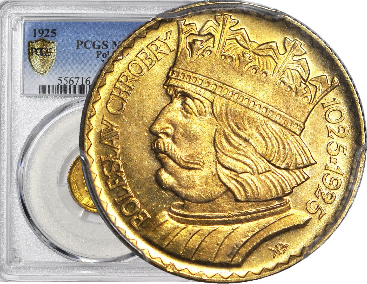 10 złotych 1925, Bolesław Chrobry, REWELACYJNA NOTA! - Aukcja ...