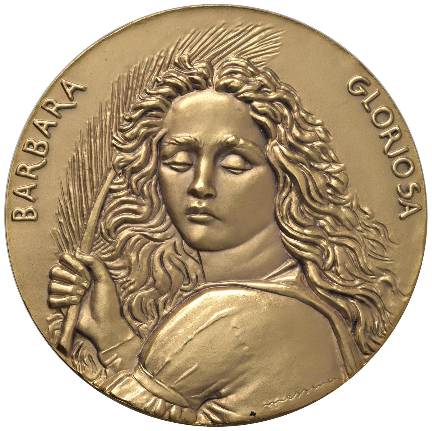 Francesco Messina medals - Francesco Messina. Medal 1980 Tunnel of the ...