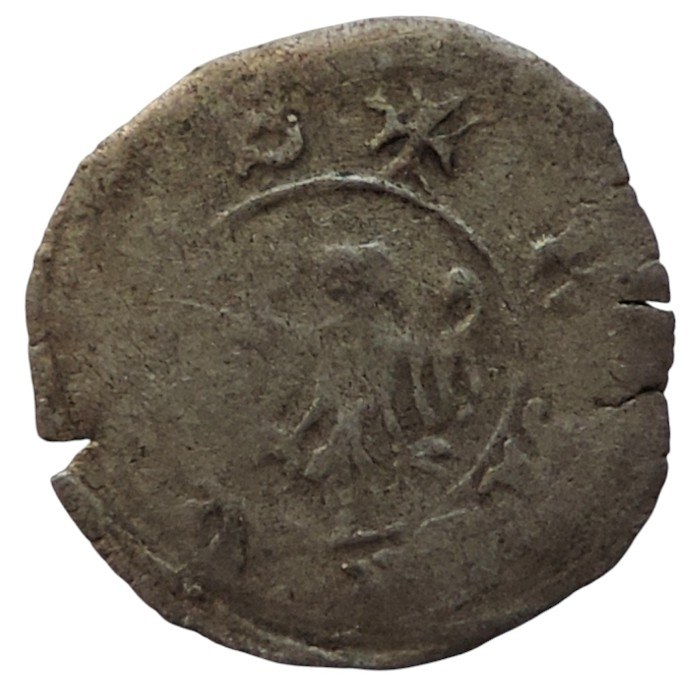 Karol IV - Czeski Palatynat, mennica Lauf 1356-1373, fenik nr 16 ...