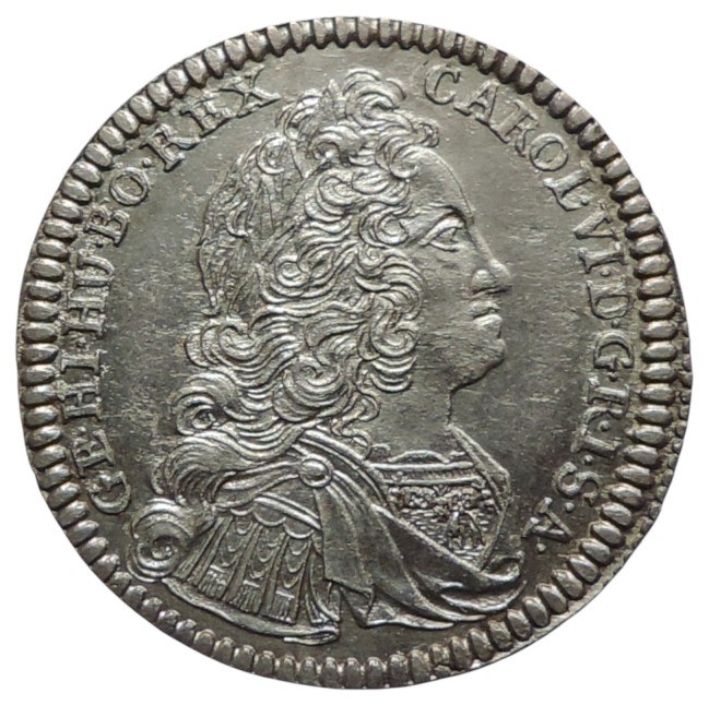 Karol VI. 1711-1740, VI krejcar 1732 Hall - Aukcja internetowa ...