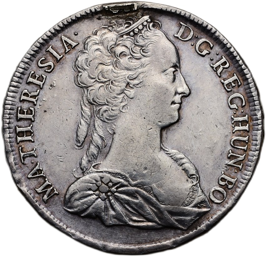 Maria Teresa 1740-1780, tolar 1742 KB - Aukcja internetowa / Licytacja ...