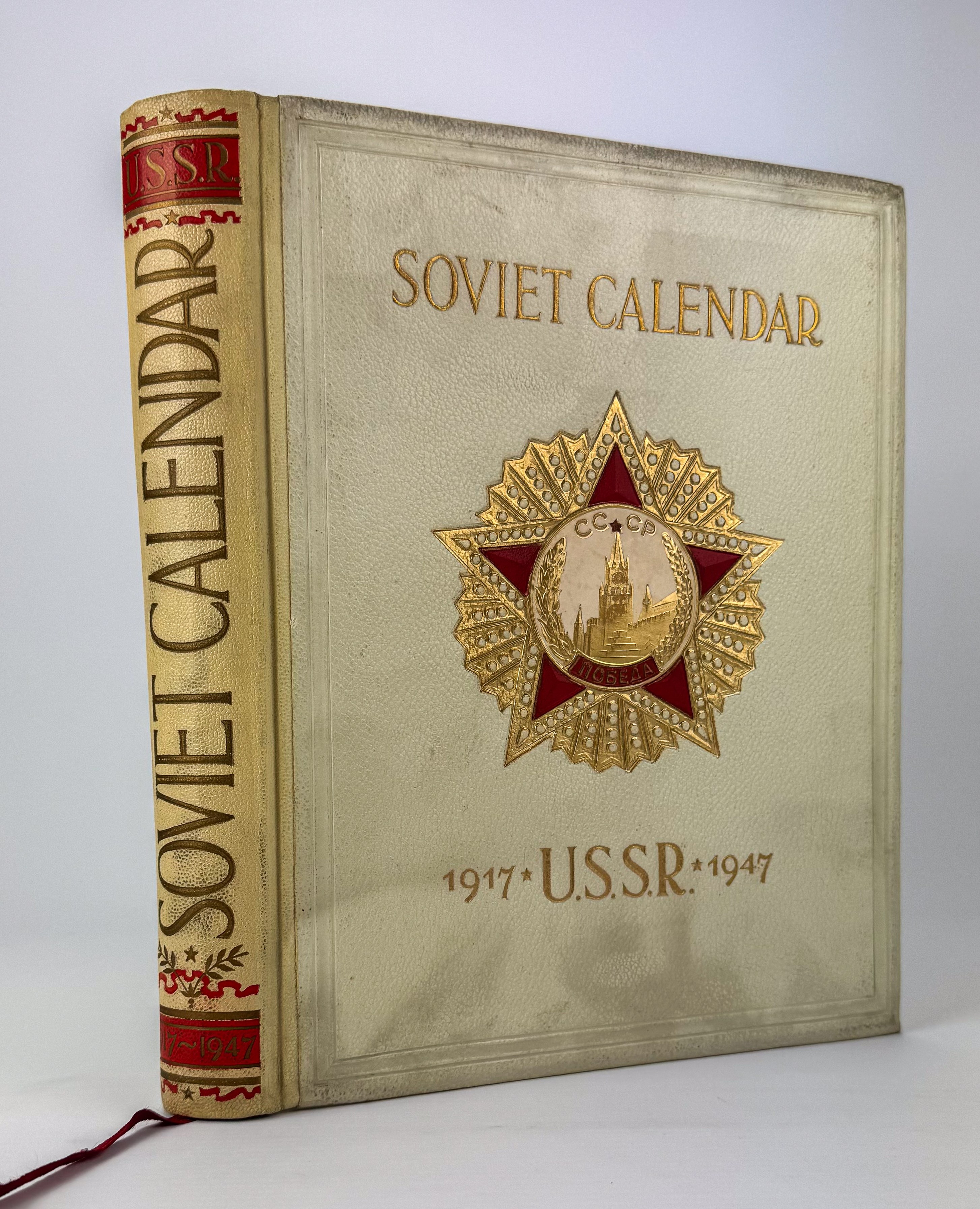 Soviet Calendar U.S.S.R. 1917-1947 - Moskwa 1947 - Aukcja internetowa ...