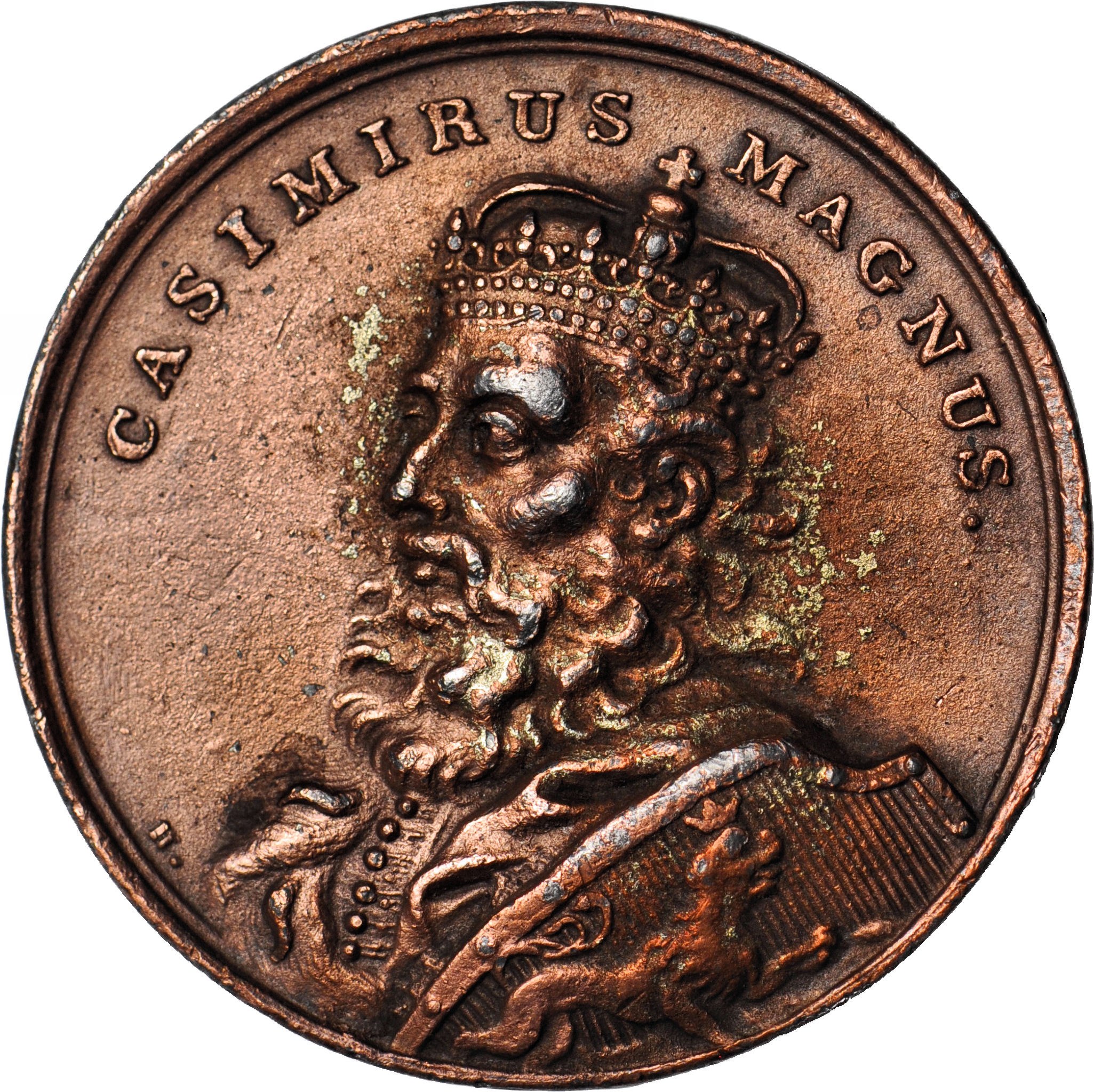 Medal Suity Królewskiej autorstwa Holzhaeussera, Kazimierz ...