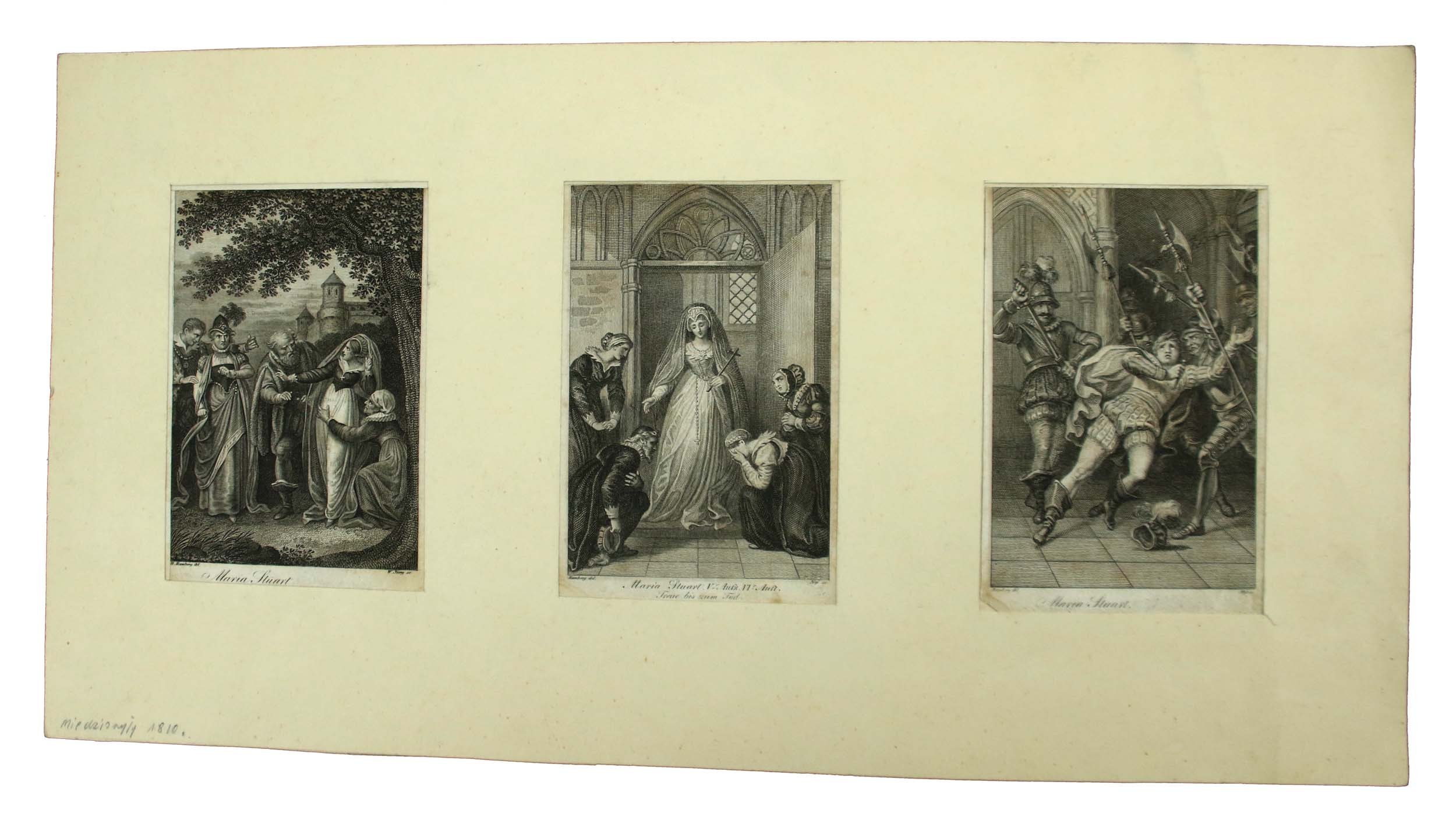 Johann Heinrich Ramberg - Maria Stuart, tryptyk (633) - Aukcja ...