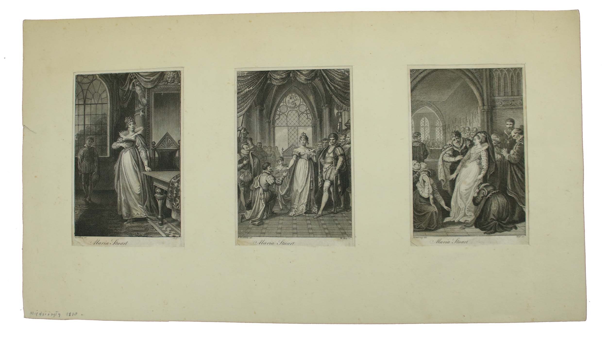 Johann Heinrich Ramberg - Maria Stuart, tryptyk (634) - Aukcja ...