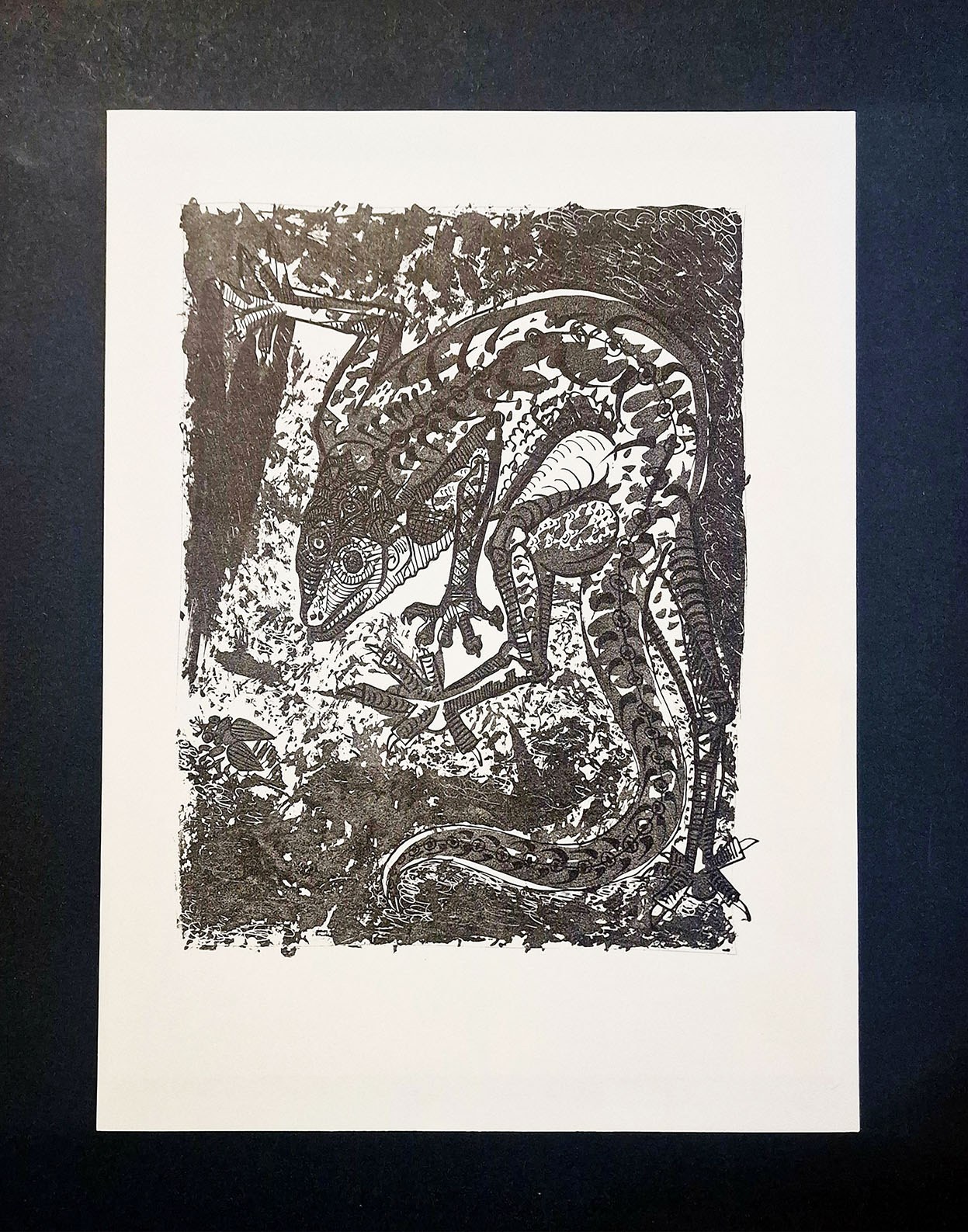 Pablo Picasso (1881-1973), Le Lezard (aszczurk) z cyklu 31 rycin do ...