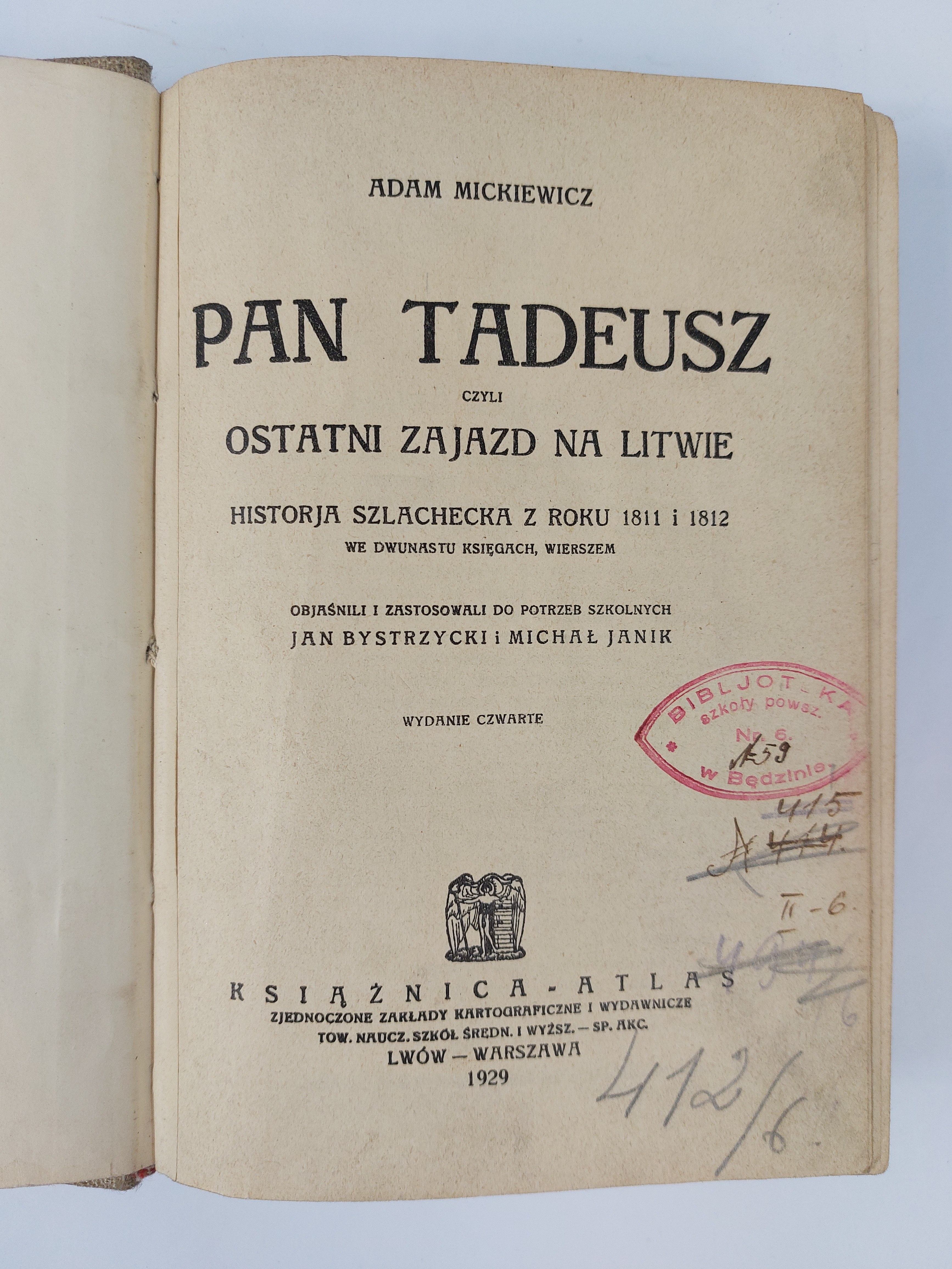Adam Mickiewicz, Pan Tadeusz czyli ostatni zajazd na Litwie - Aukcja ...
