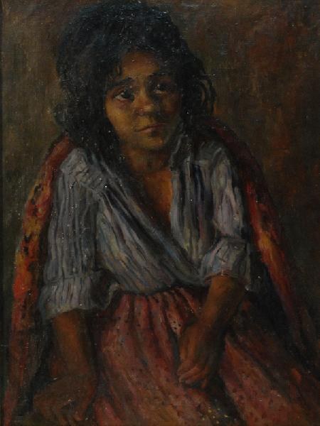 MARIA RITTER (1899-1976), Cyganeczka - Aukcja internetowa / Licytacja ...