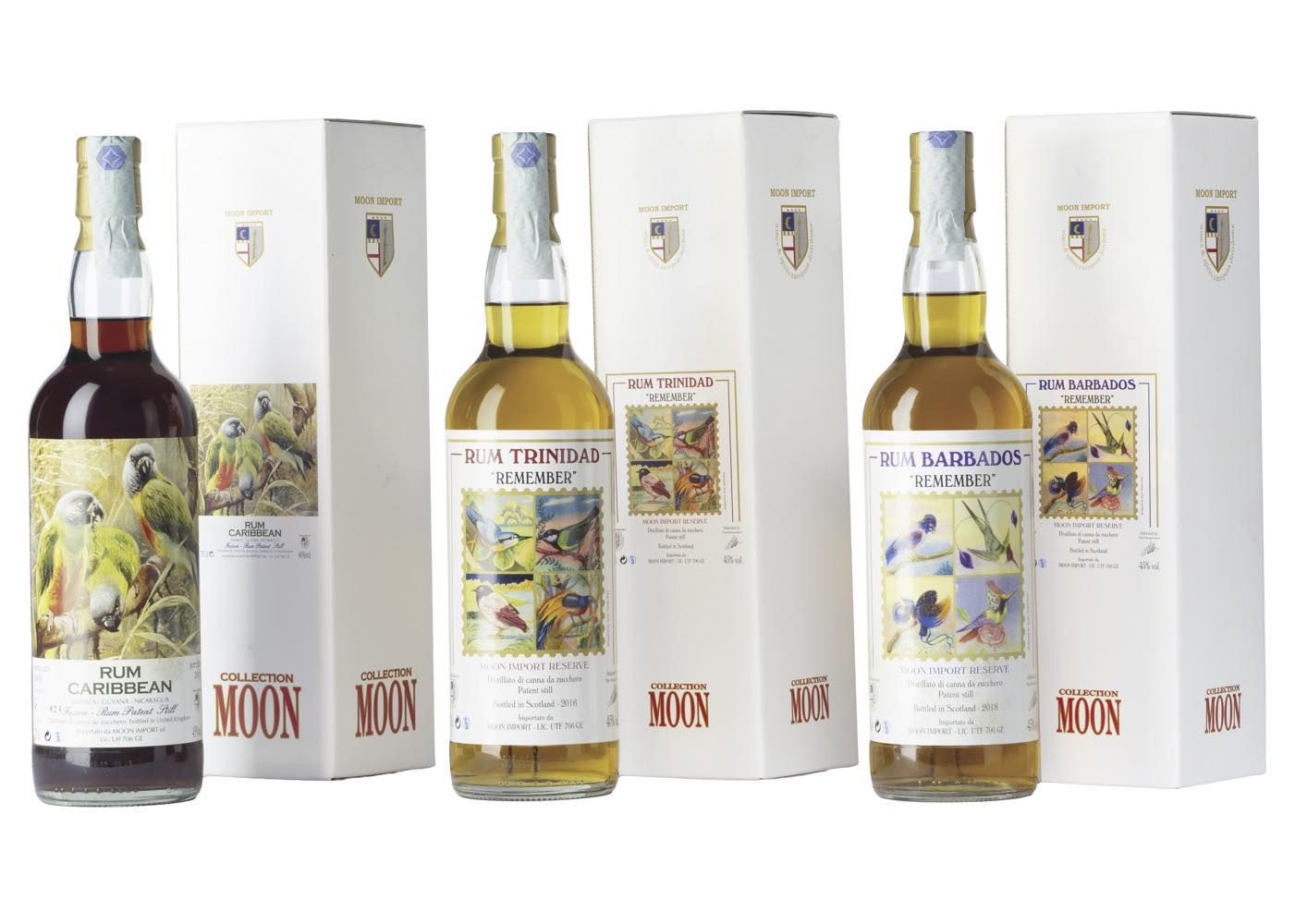 F.S. Collection - Rum - Rum Collection Moon - Rum Caribbean - Aukcja ...