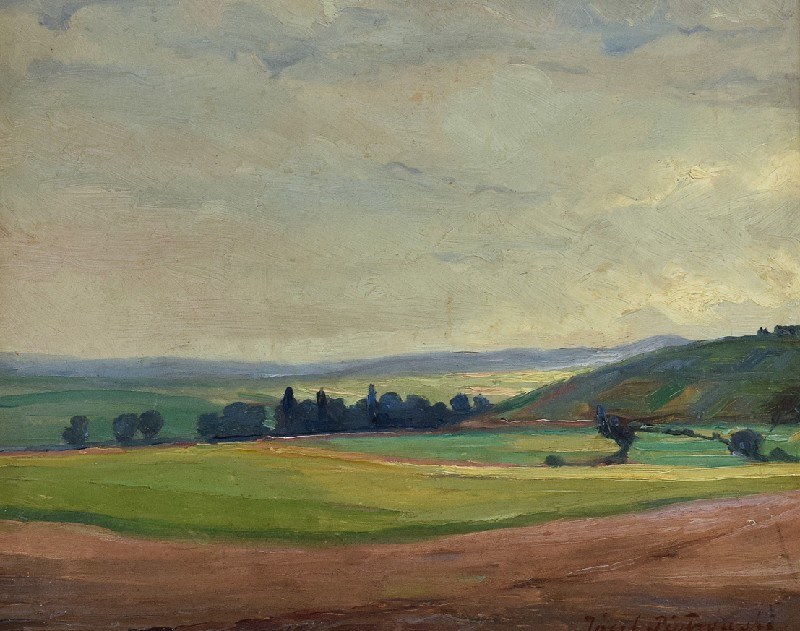 Józef PIOTROWSKI (1878-1944), Pola Ukrainy - Aukcja internetowa ...