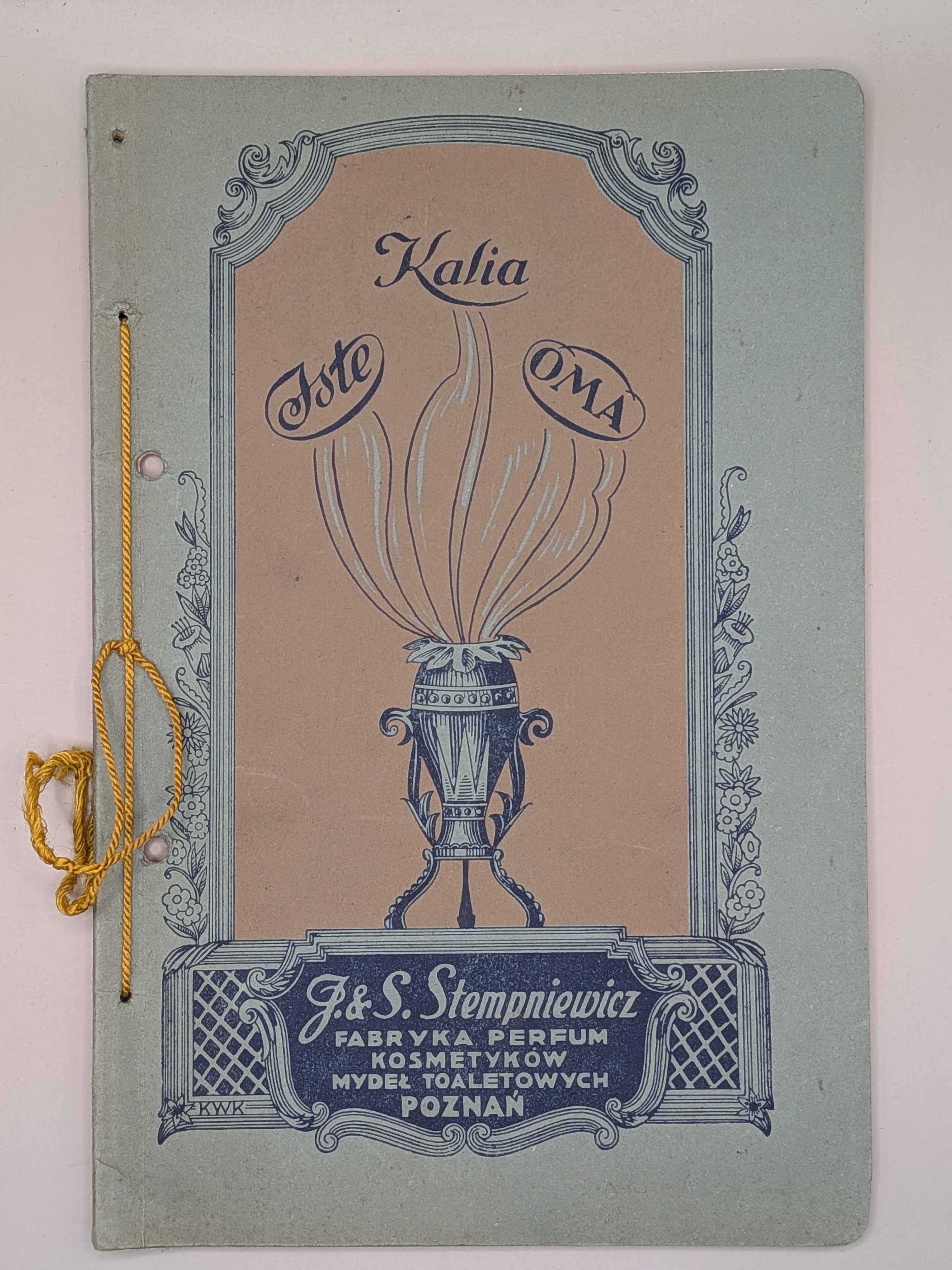 KATALOG ILUSTROWANY J. & S. STEMPNIEWICZ FABRYKA PERFUM KOSMETYKÓW ...
