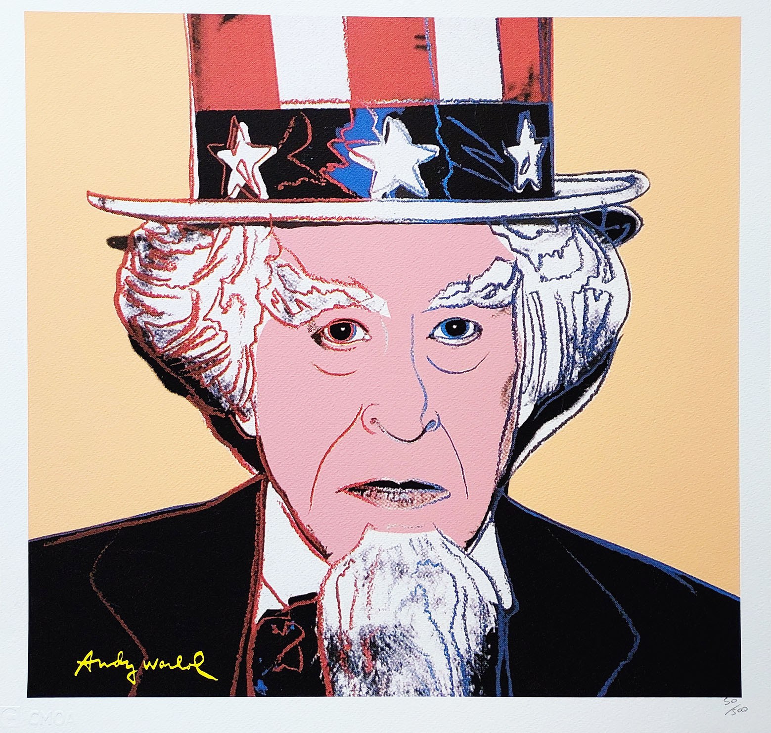 Andy Warhol (1928 - 1987), Uncle Sam, from the Myths series - Online ...