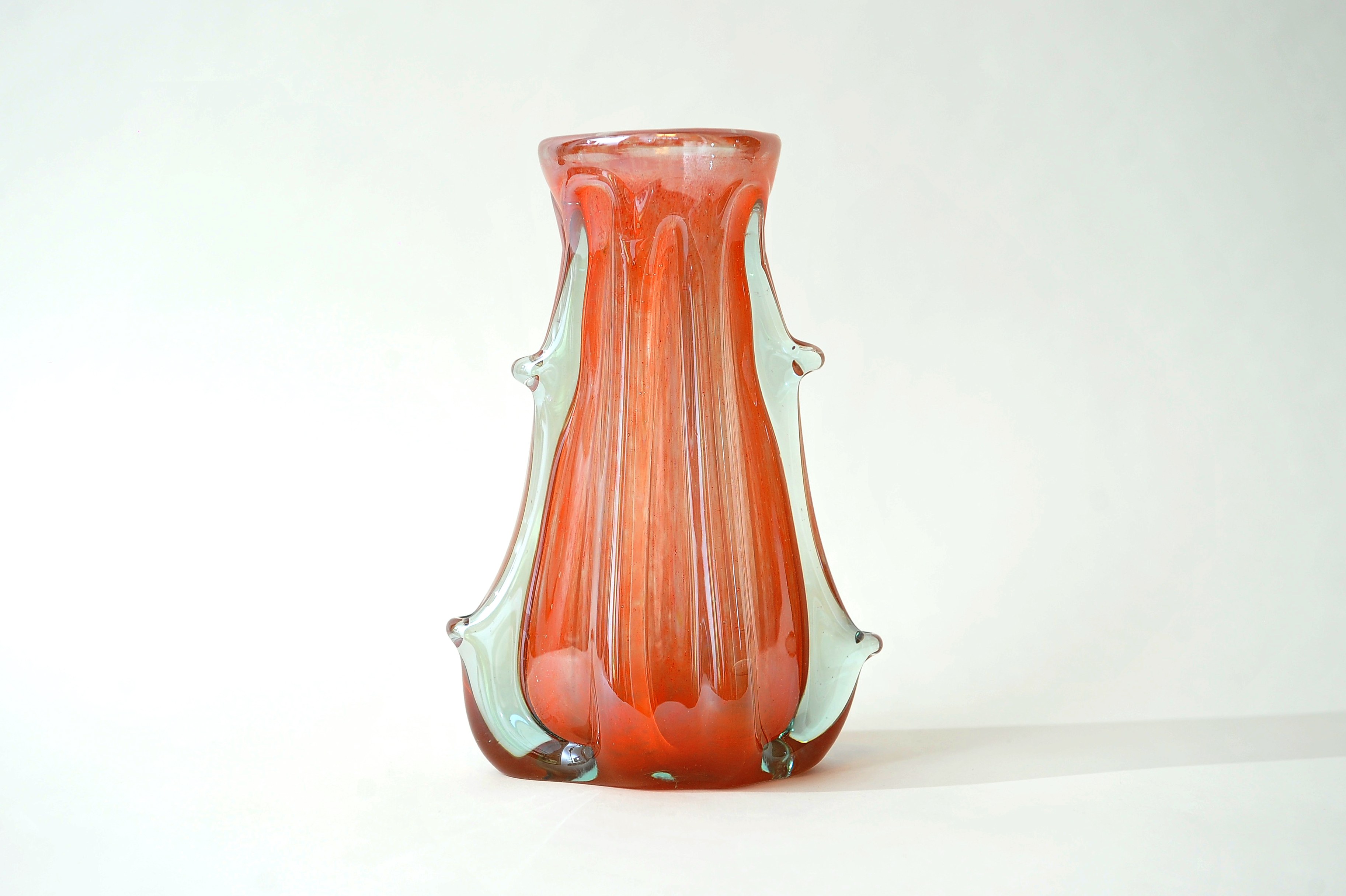 Szklany wazon - Płetwa Rekina - HS Tarnowiec - Aukcja internetowa ...