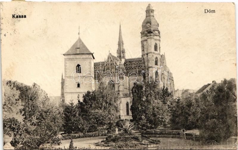 Kassa, Kosice; Dóm. Varga Bertalan kiadása / cathedral, dom (lyuk / pinhole) - Aukcja ...