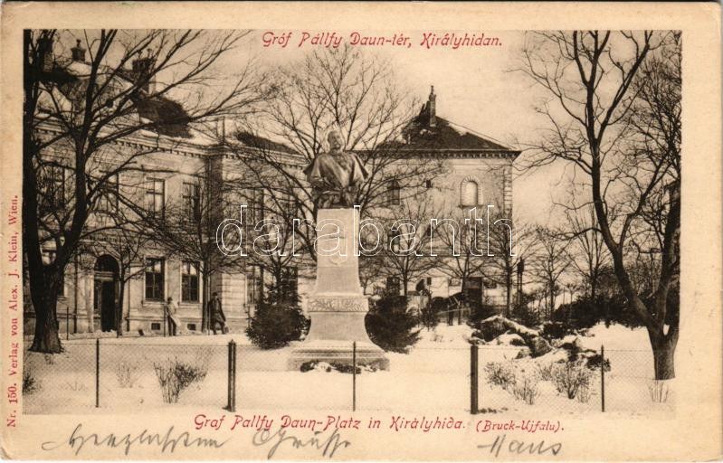 1901 Királyhida, Bruckújfalu Tábor, Brucker Lager, Bruckneudorf; Graf ...