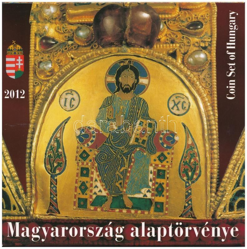 2012. 5Ft-200Ft (6xklf) elsőnapi veret, "Magyarország Alaptörvénye ...