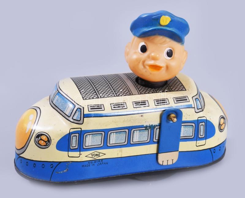 cca 1965 Yone No. 2164 Crazy Train japán lemezjáték, eredeti dobozában ...