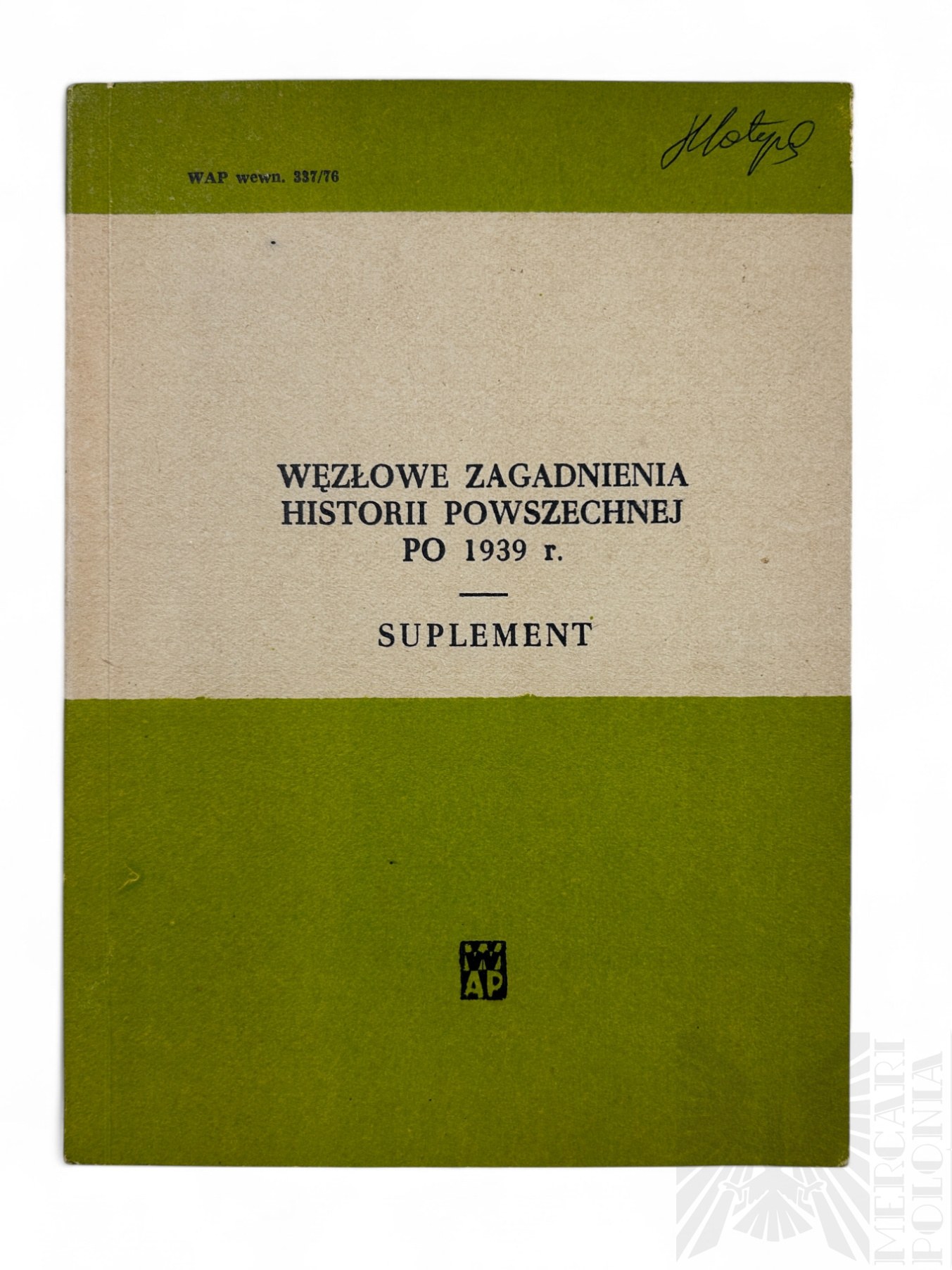 PRL, 1976. - Book Bogusław Gąsienica-Staszeczek, "Knotty Issues of ...