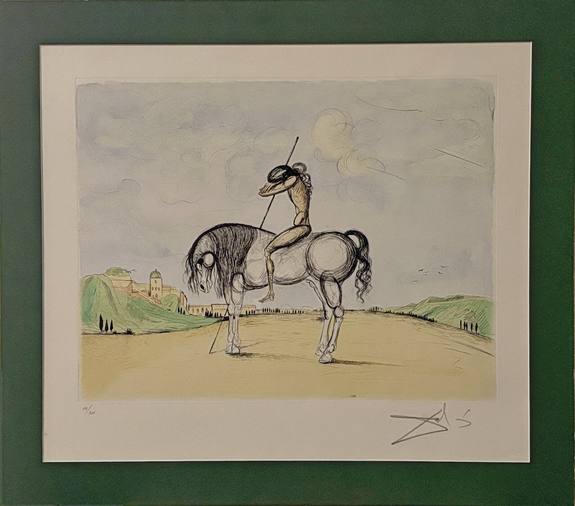 Salvador DALI (1904-1989)"Le Chevalier" (Rycerz) z teki ilustracji do ...