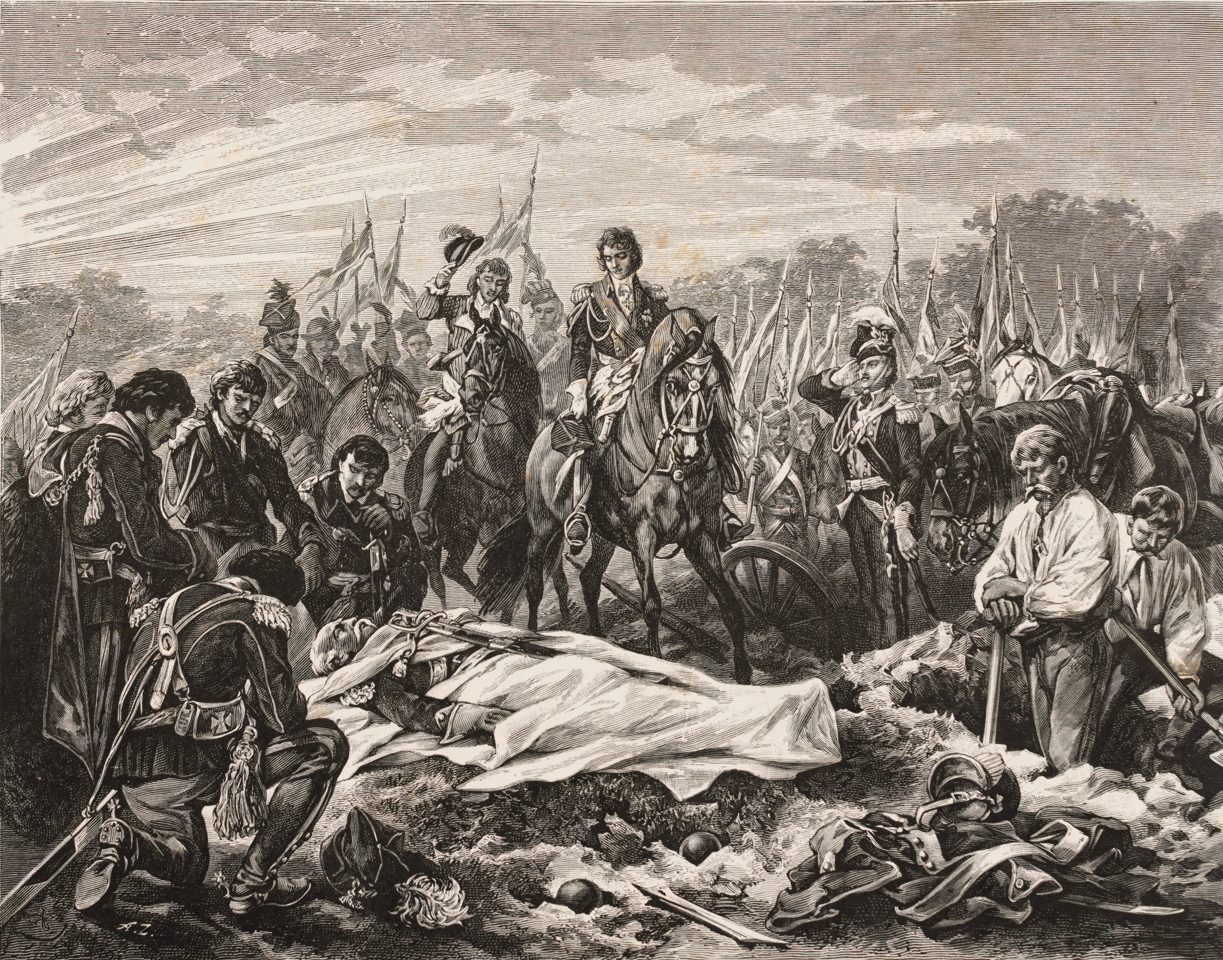 Juliusz KOSSAK (1824-1899), Żył z szablą, niech leży w mogile - Aukcja ...