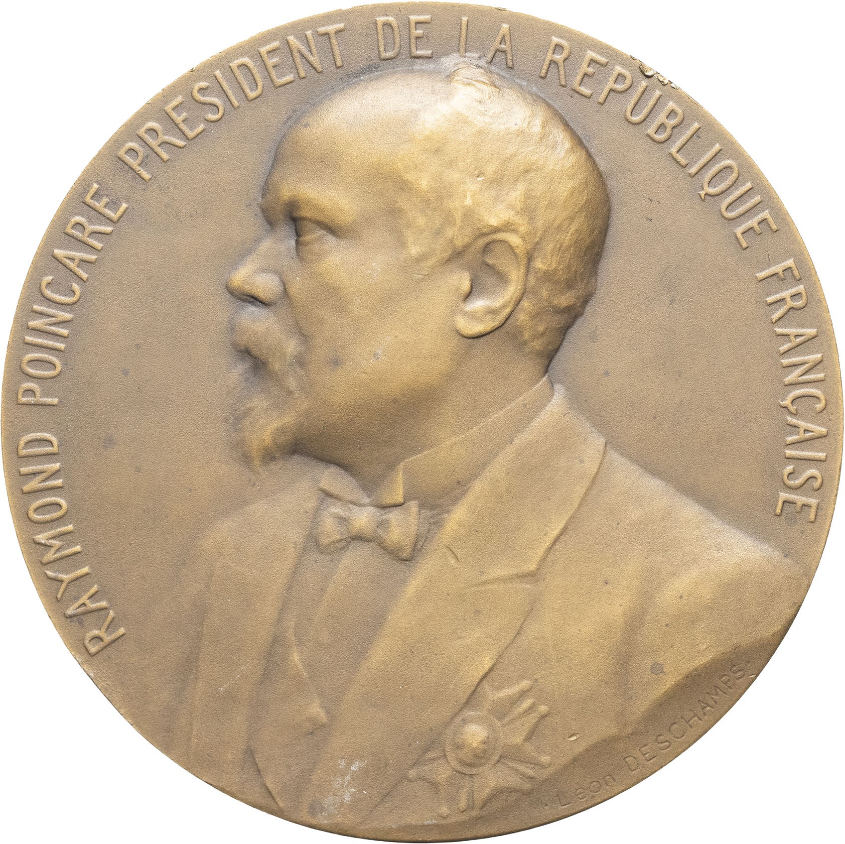 MEDALE - Francja, prezydenci Republiki. Medal, wybór Raymonda Poincaré ...